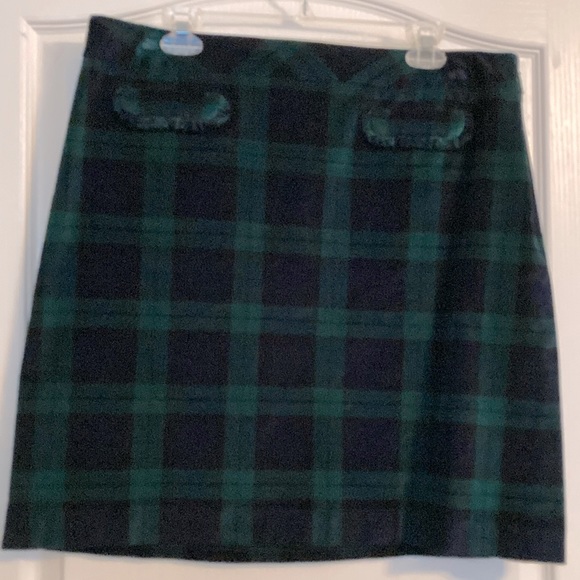 Talbots | Skirts | Talbots Black Watch Plaid Skirt 4 | Poshmark